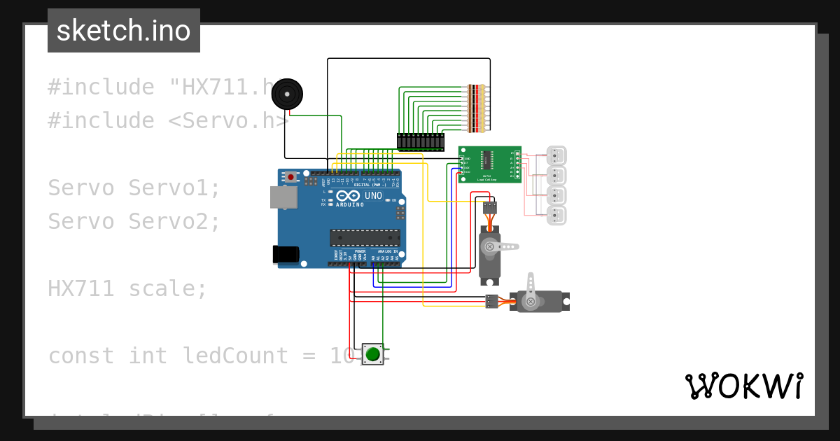 机器人期末 Wokwi Esp32 Stm32 Arduino Simulator 