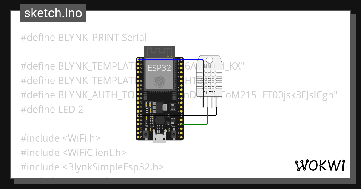 Per-10(1) DHT22,Blynk - Wokwi ESP32, STM32, Arduino Simulator Per-10(1) DHT22,Blynk - Wokwi ESP32, STM32, Arduino Simulator