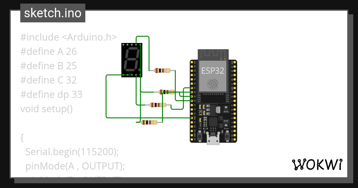 number - Wokwi ESP32, STM32, Arduino Simulator