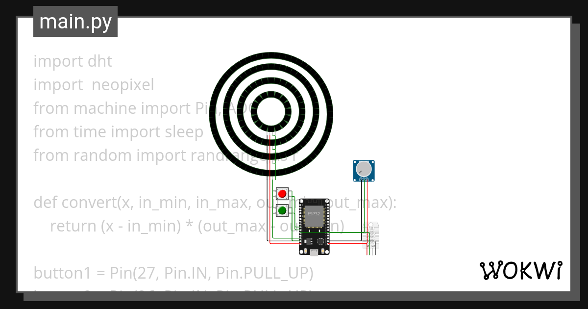 MicroPython Blink ESP32 Copy - Wokwi ESP32, STM32, Arduino Simulator