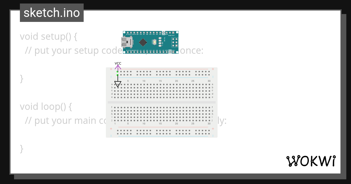 nano - Wokwi ESP32, STM32, Arduino Simulator