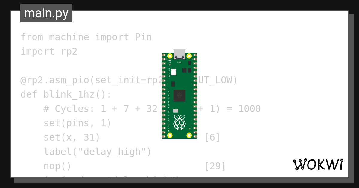 Pio Blink Wokwi Esp32 Stm32 Arduino Simulator