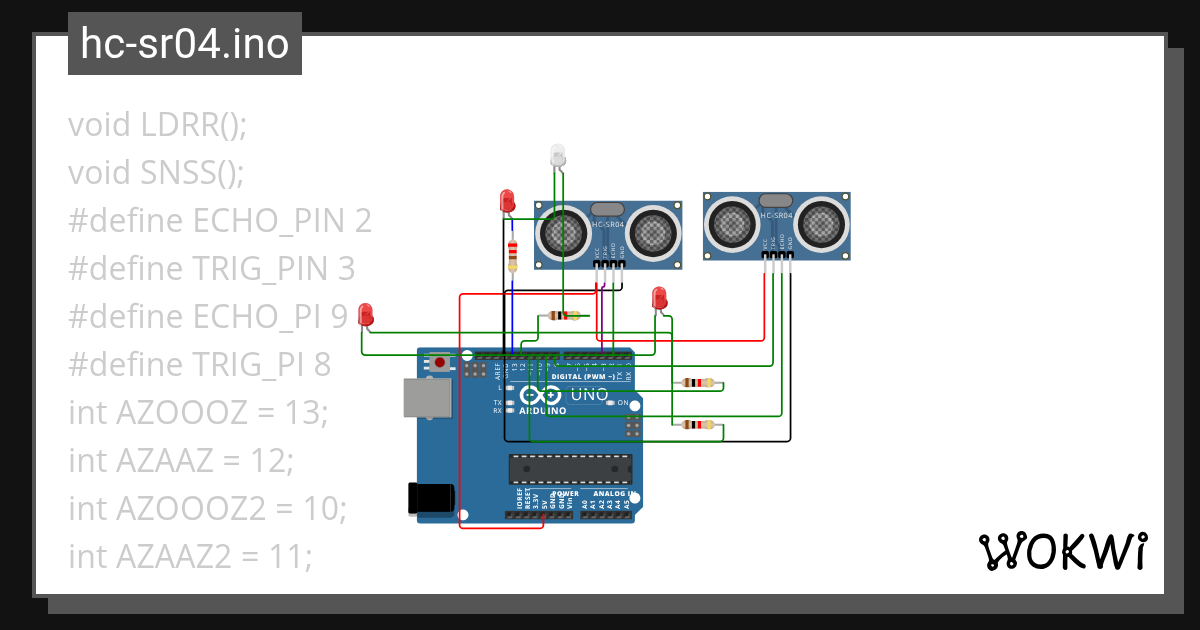 hc-sr04.ino Copy (2) jljlljhuhg9hy9wrey - Wokwi ESP32, STM32, Arduino Simulator