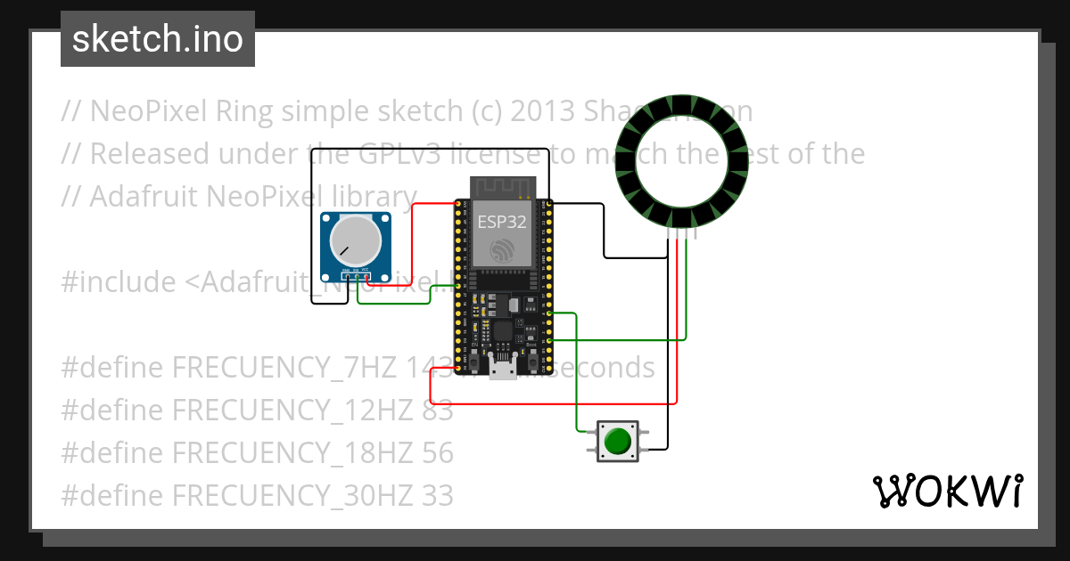 Ledsesp Wokwi Esp32 Stm32 Arduino Simulator