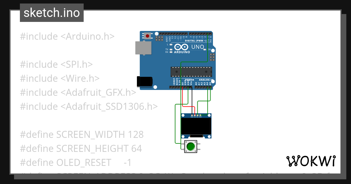 Dino_Arduino - Wokwi ESP32, STM32, Arduino Simulator