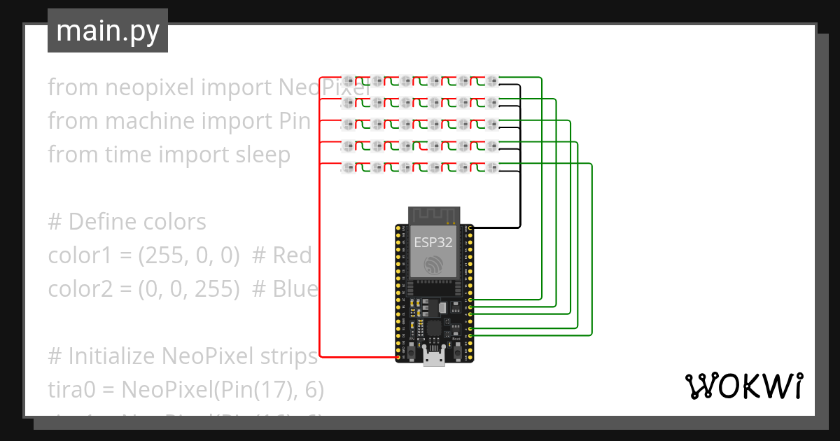 Si 5 - Wokwi ESP32, STM32, Arduino Simulator