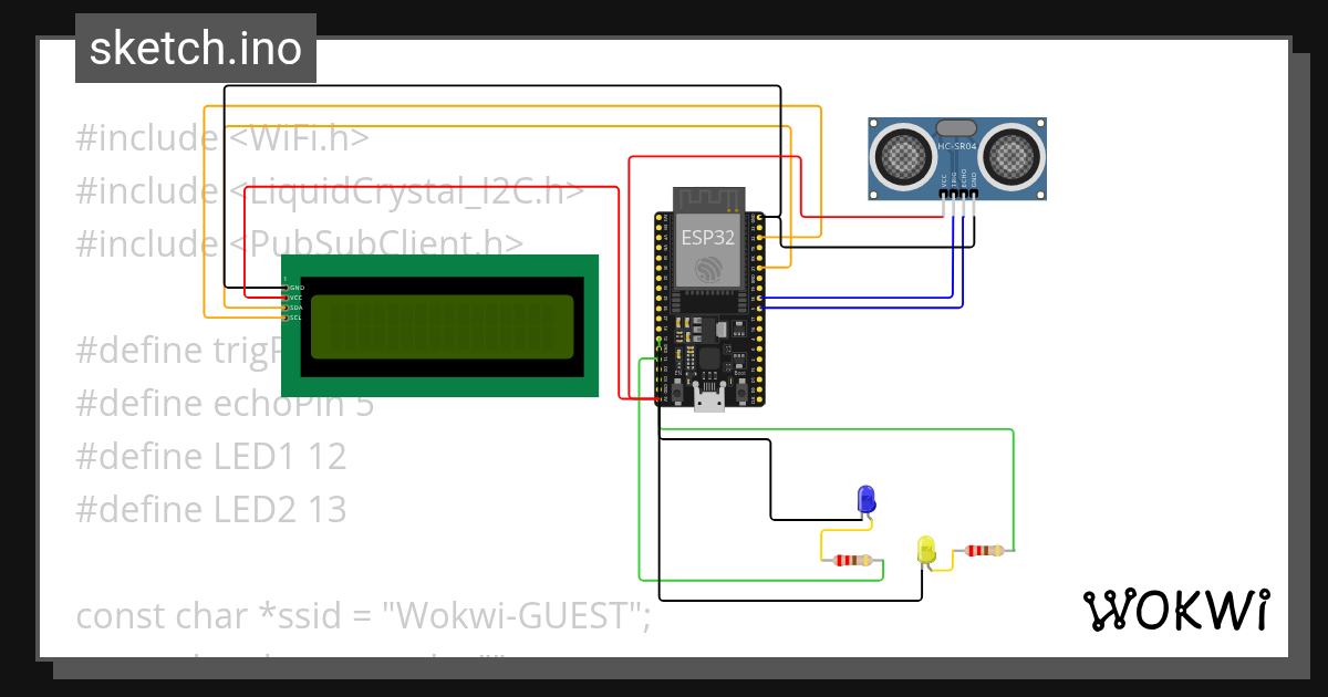 Monitoring Sungai_Node1_Khoirul Nisa - Wokwi ESP32, STM32, Arduino Simulator