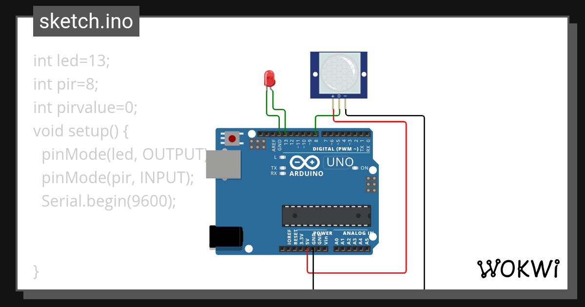 PIR - Wokwi ESP32, STM32, Arduino Simulator PIR - Wokwi ESP32, STM32, Arduino Simulator