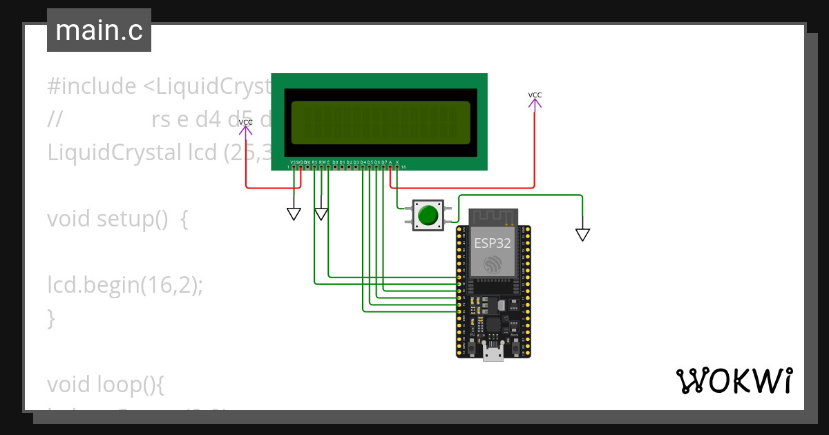 Elsidi Devresi Wokwi Esp32 Stm32 Arduino Simulator 
