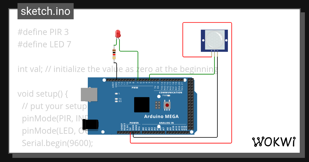 PIR sensor Copy - Wokwi ESP32, STM32, Arduino Simulator PIR sensor Copy - Wokwi ESP32, STM32, Arduino Simulator