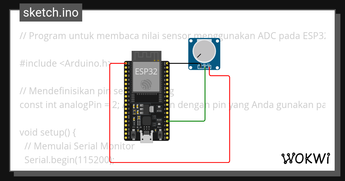 2 - Wokwi ESP32, STM32, Arduino Simulator