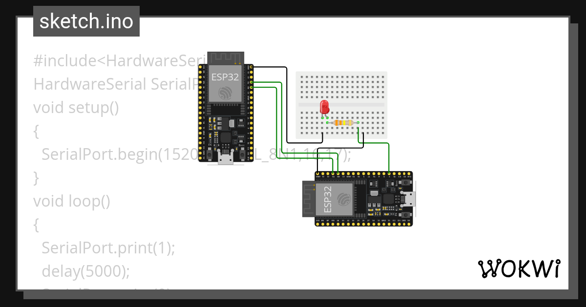 Skill Ex 3 Wokwi Esp32 Stm32 Arduino Simulator 