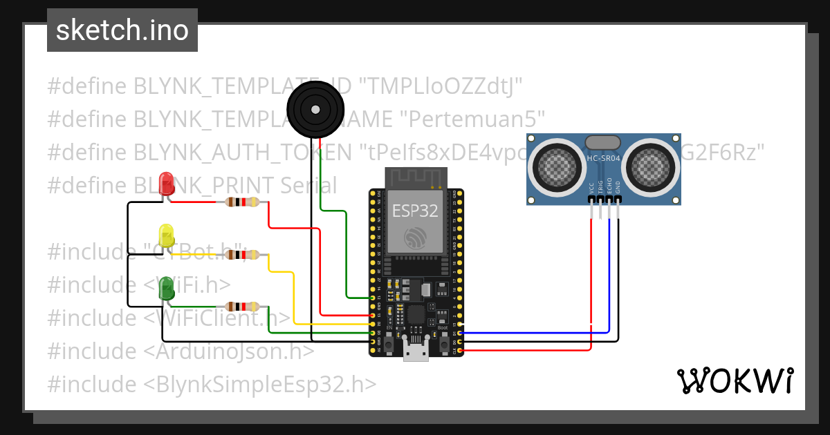 tugas - Wokwi ESP32, STM32, Arduino Simulator