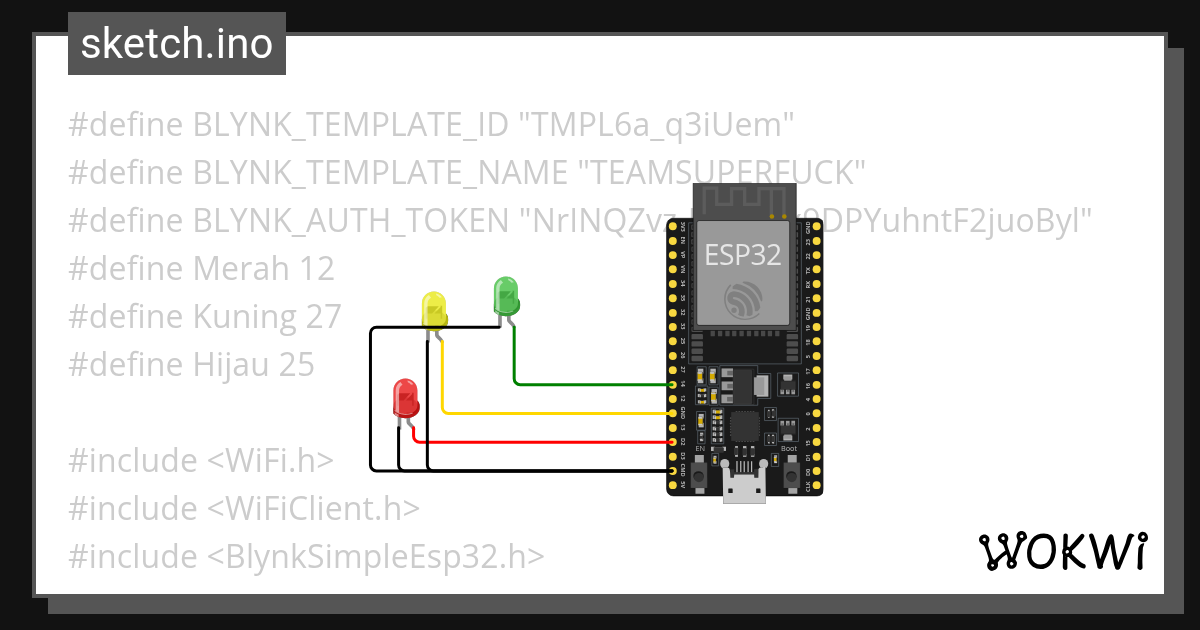 PRAKTIKUM_IOT-FAKHRIY_NAUFAL-203510088_"IoT Traffic Light" - Wokwi ESP32, STM32, Arduino Simulator