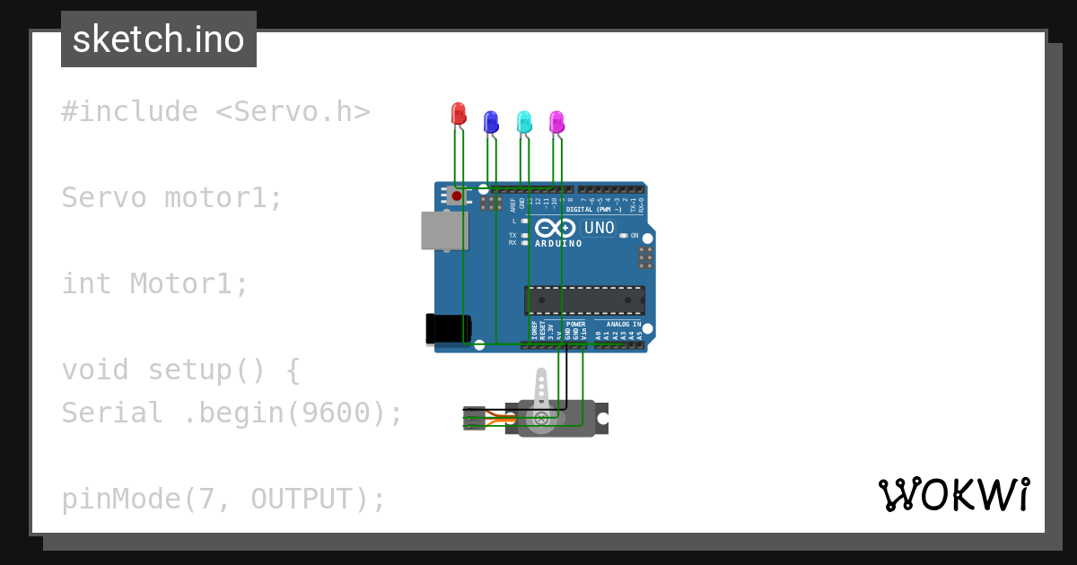 Rainbow Project Wokwi Esp32 Stm32 Arduino Simulator