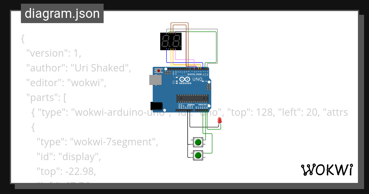 Secuencia 7 Segmentos Copy Wokwi Esp32 Stm32 Arduino Simulator 