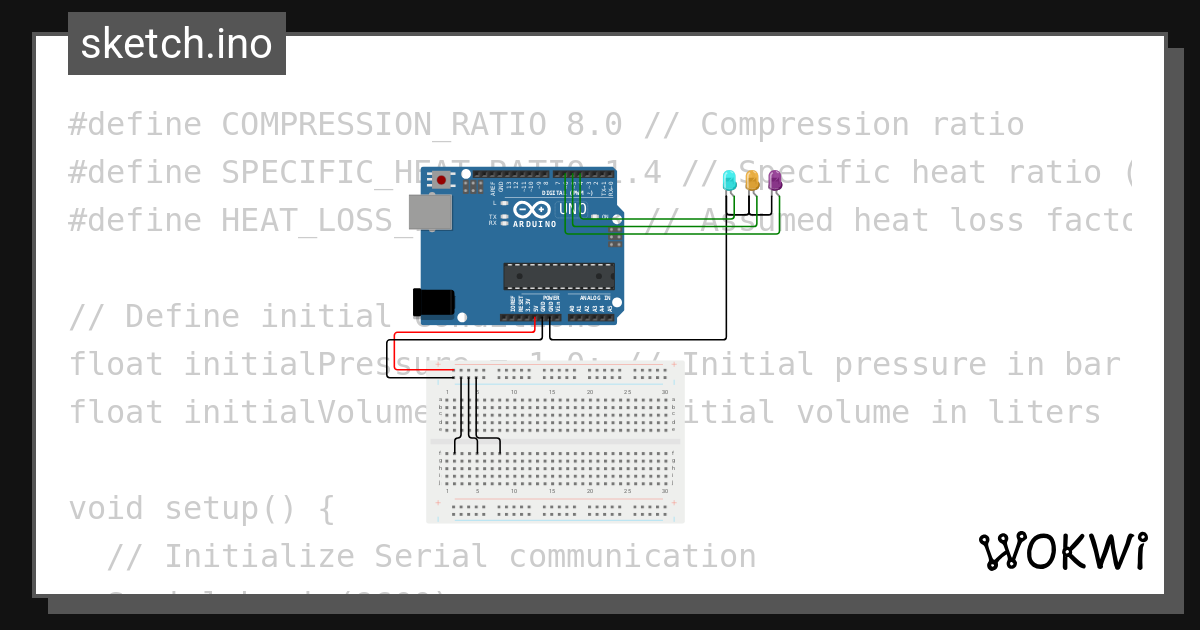 Otto Cycle2 Wokwi Esp32 Stm32 Arduino Simulator 