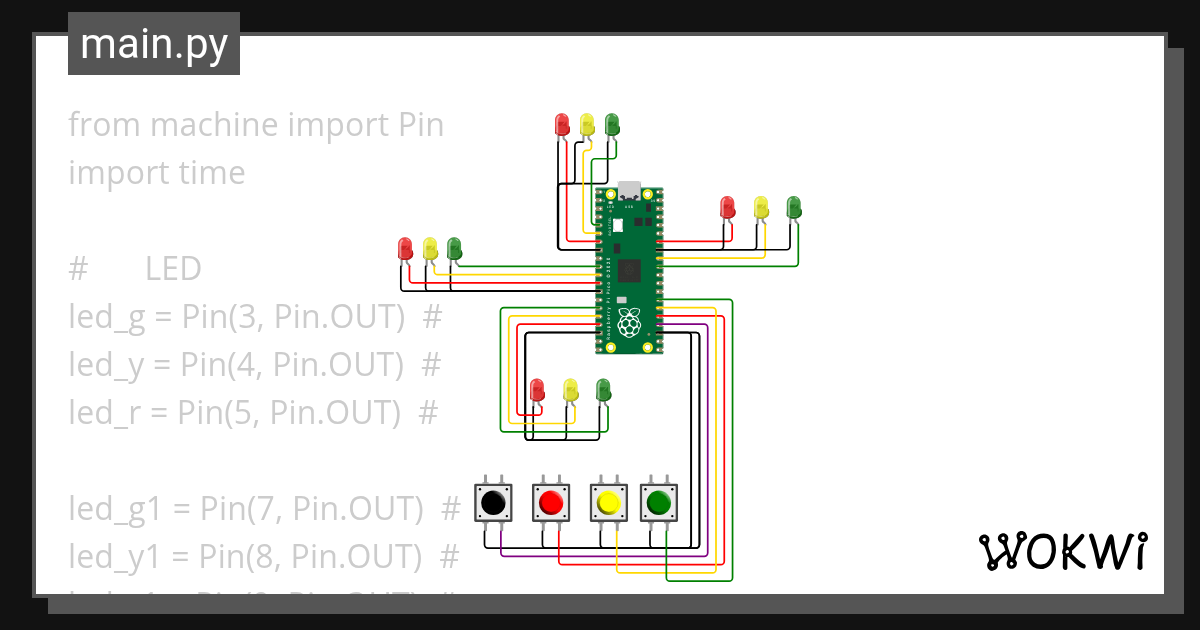 MicroPython Final_5 - Wokwi ESP32, STM32, Arduino Simulator