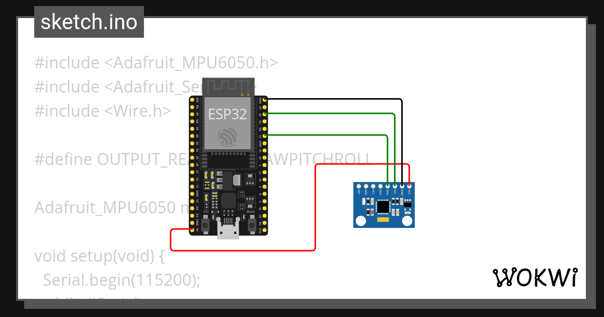 6050gyrotest02 Wokwi Esp32 Stm32 Arduino Simulator 5990