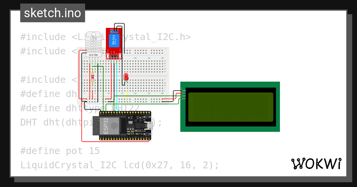 Lcd I2c Esp32 042 Wokwi Esp32 Stm32 Arduino Simulator