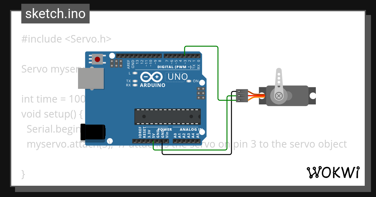 Sweep Wokwi Esp32 Stm32 Arduino Simulator 