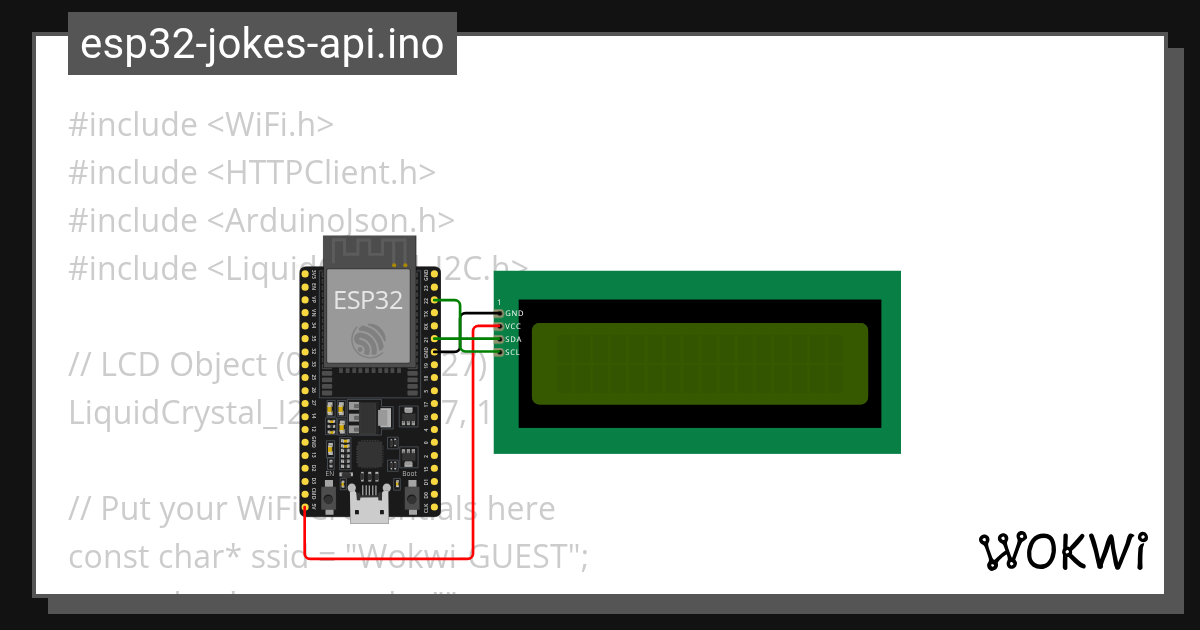 WEATHER - Wokwi ESP32, STM32, Arduino Simulator
