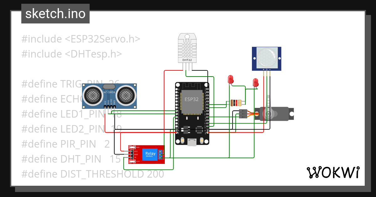 Home Automation Copy Wokwi Esp32 Stm32 Arduino Simulator 