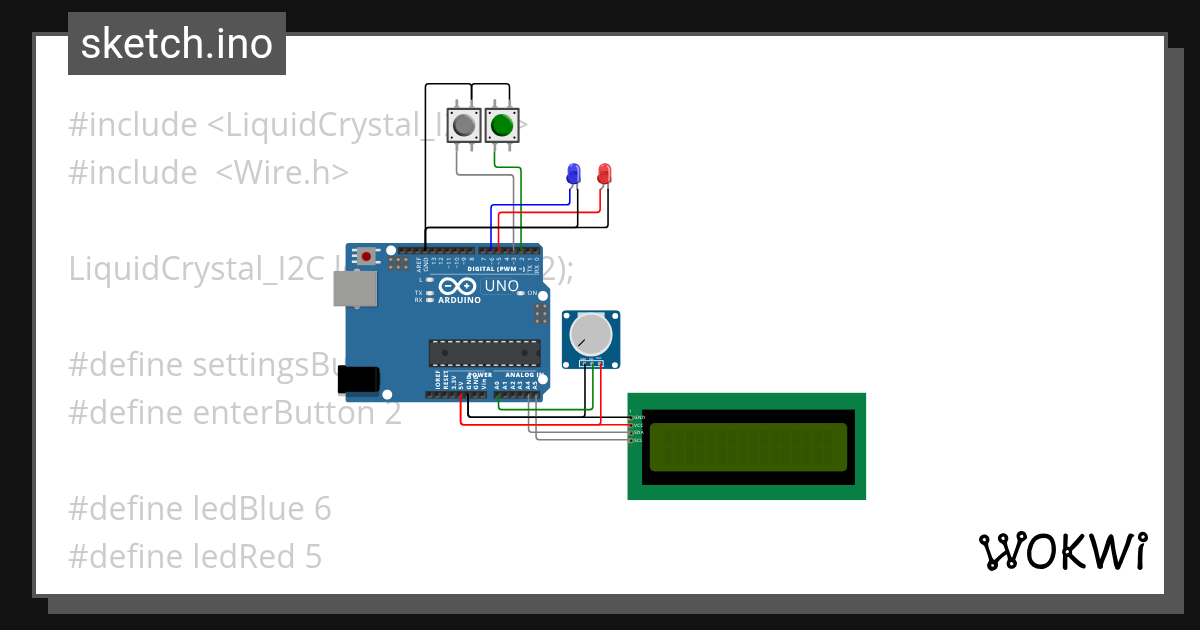 Termostato - Wokwi ESP32, STM32, Arduino Simulator