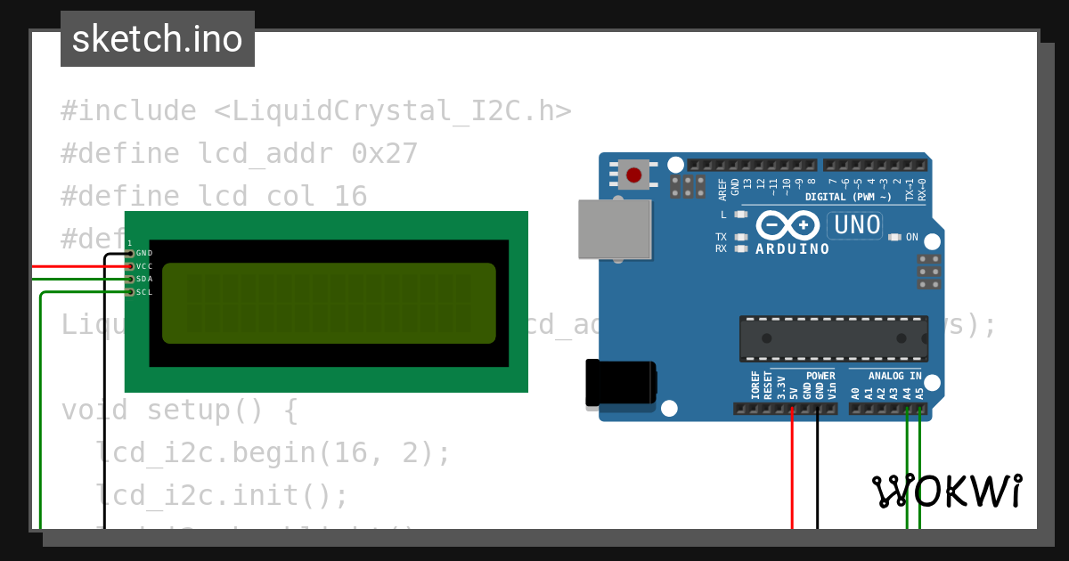 Displaying Sensor Readings Wokwi Esp32 Stm32 Arduino Simulator