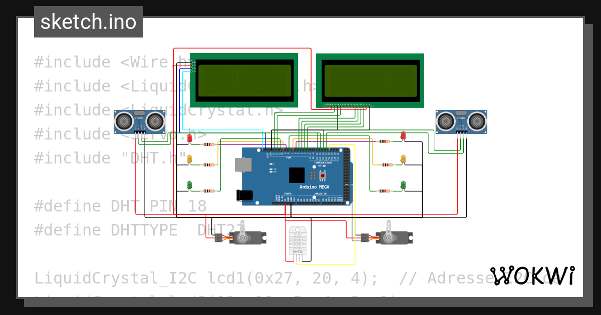 Smart Street Wokwi Esp32 Stm32 Arduino Simulator 1037