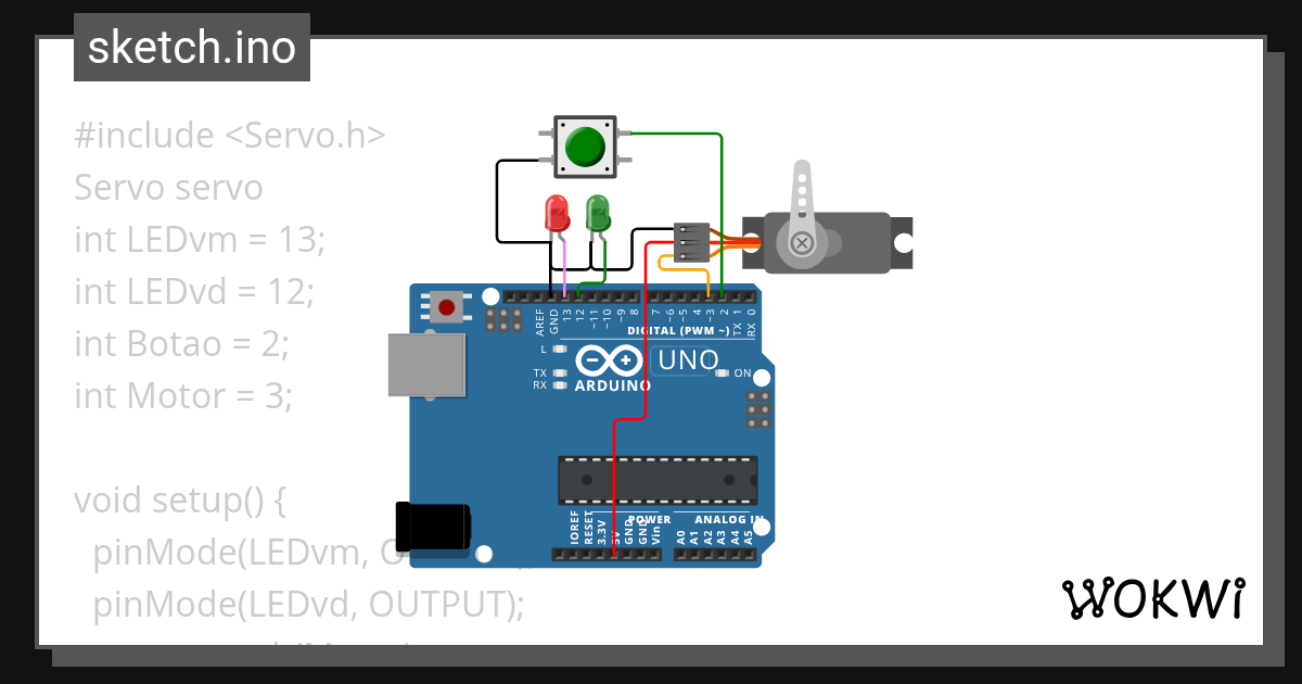 Cancela_2 - Wokwi ESP32, STM32, Arduino Simulator