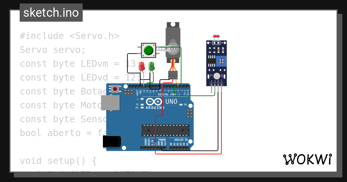 Cancela4 Wokwi Esp32 Stm32 Arduino Simulator 