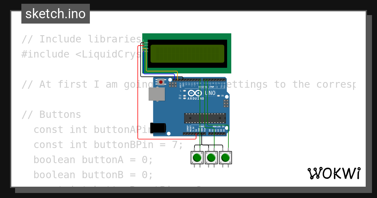 Car Racer Wokwi Esp32 Stm32 Arduino Simulator 1507