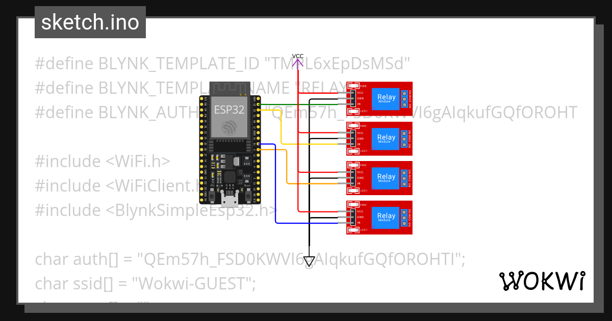 MINI PROJECT KE 3-1 - Wokwi ESP32, STM32, Arduino Simulator