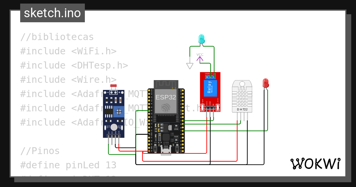 Led Relay Temp Wokwi Esp32 Stm32 Arduino Simulator 4661
