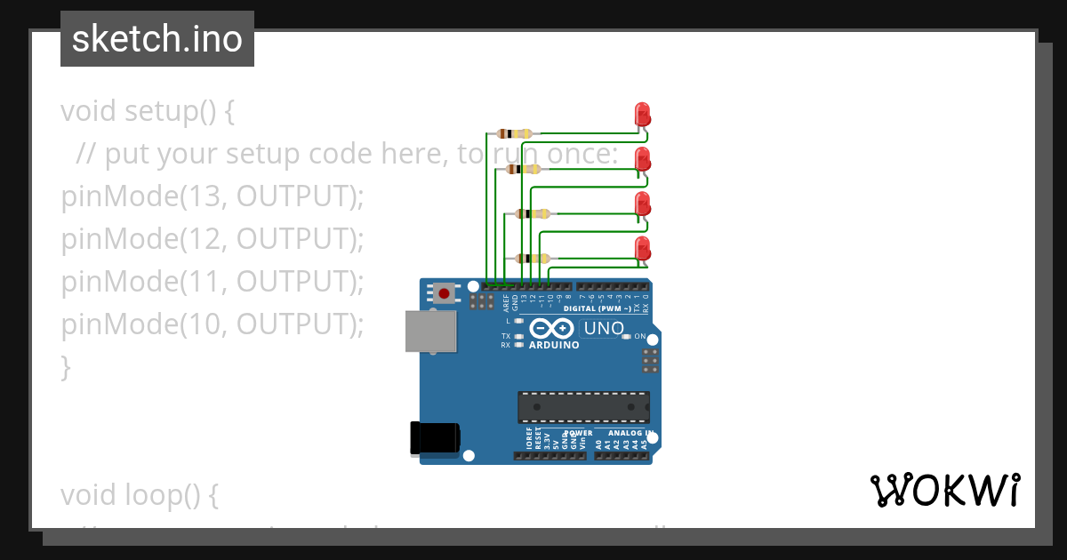Lampu Bjir Wokwi Esp32 Stm32 Arduino Simulator 