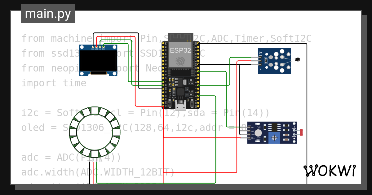 考试 Wokwi Esp32 Stm32 Arduino Simulator
