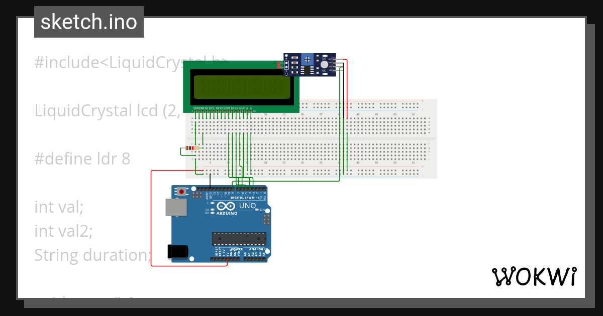 LIFI - Wokwi ESP32, STM32, Arduino Simulator