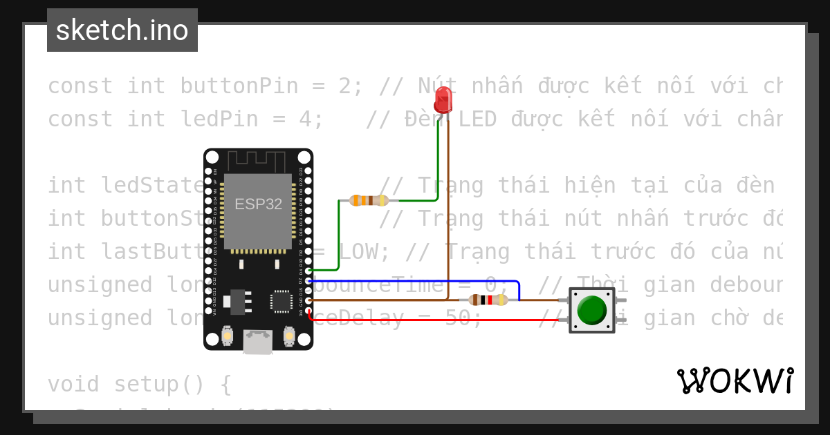 Led3 Wokwi Esp32 Stm32 Arduino Simulator 