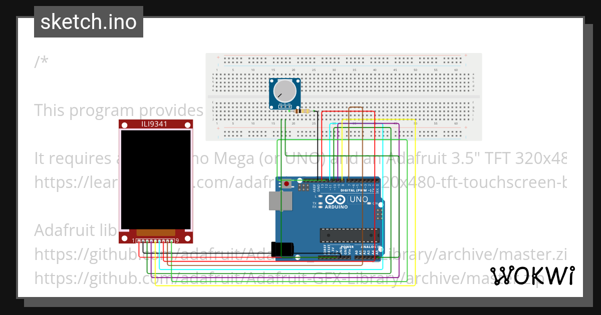 tft graph library Copy trying - Wokwi ESP32, STM32, Arduino Simulator
