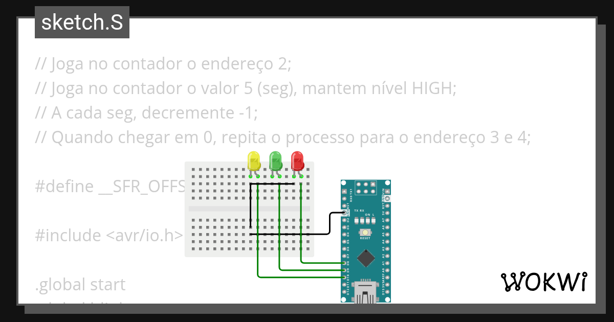 traffic_light - Wokwi ESP32, STM32, Arduino Simulator traffic_light - Wokwi ESP32, STM32, Arduino Simulator