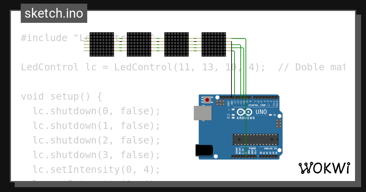 Verde Wokwi Esp32 Stm32 Arduino Simulator