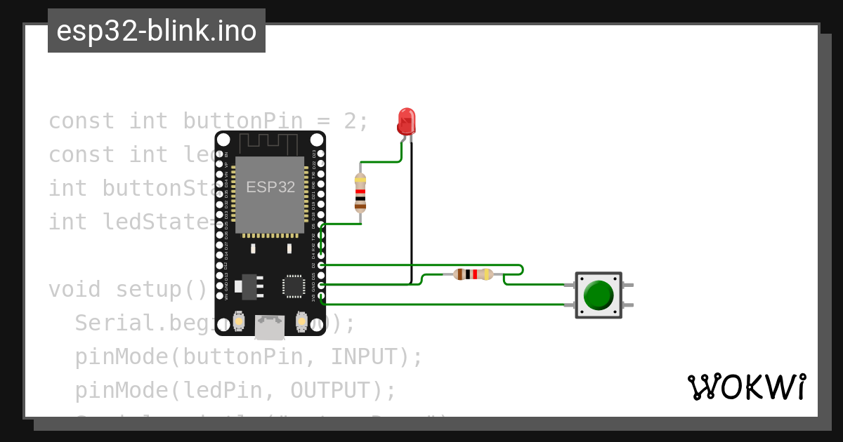 Cách Giao Tiếp Serial Bật Tắt đèn Copy Wokwi Esp32 Stm32 Arduino Simulator 4608