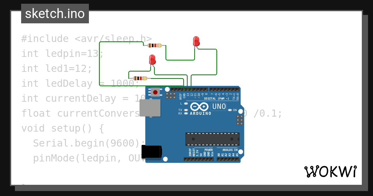 Sleep Detection Wokwi Esp32 Stm32 Arduino Simulator