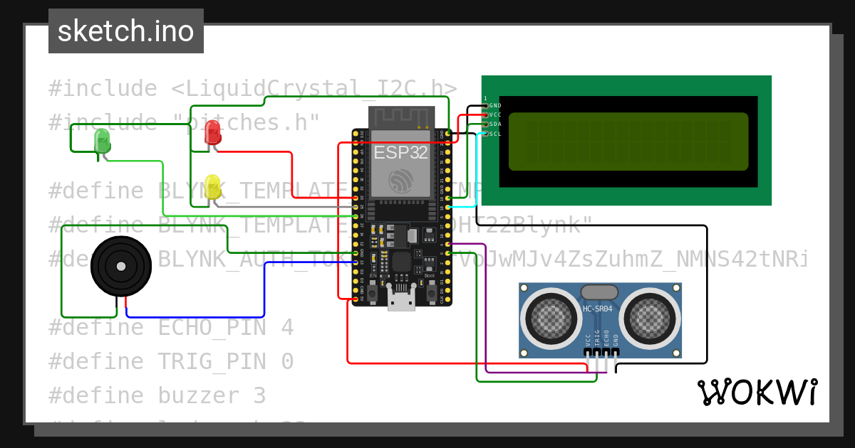 Deteksi Banjir K Iot1 Wokwi Esp32 Stm32 Arduino Simulator 1557