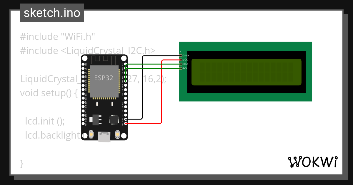 class-291 task 1 - Wokwi ESP32, STM32, Arduino Simulator