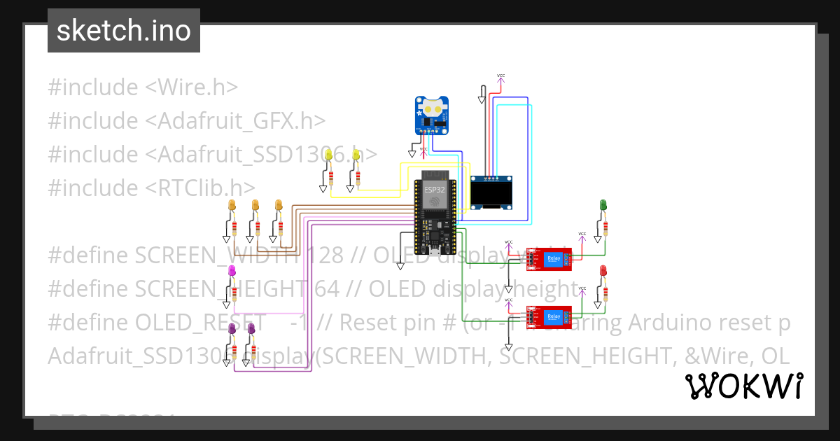 ESP32 GR controller - Wokwi ESP32, STM32, Arduino Simulator