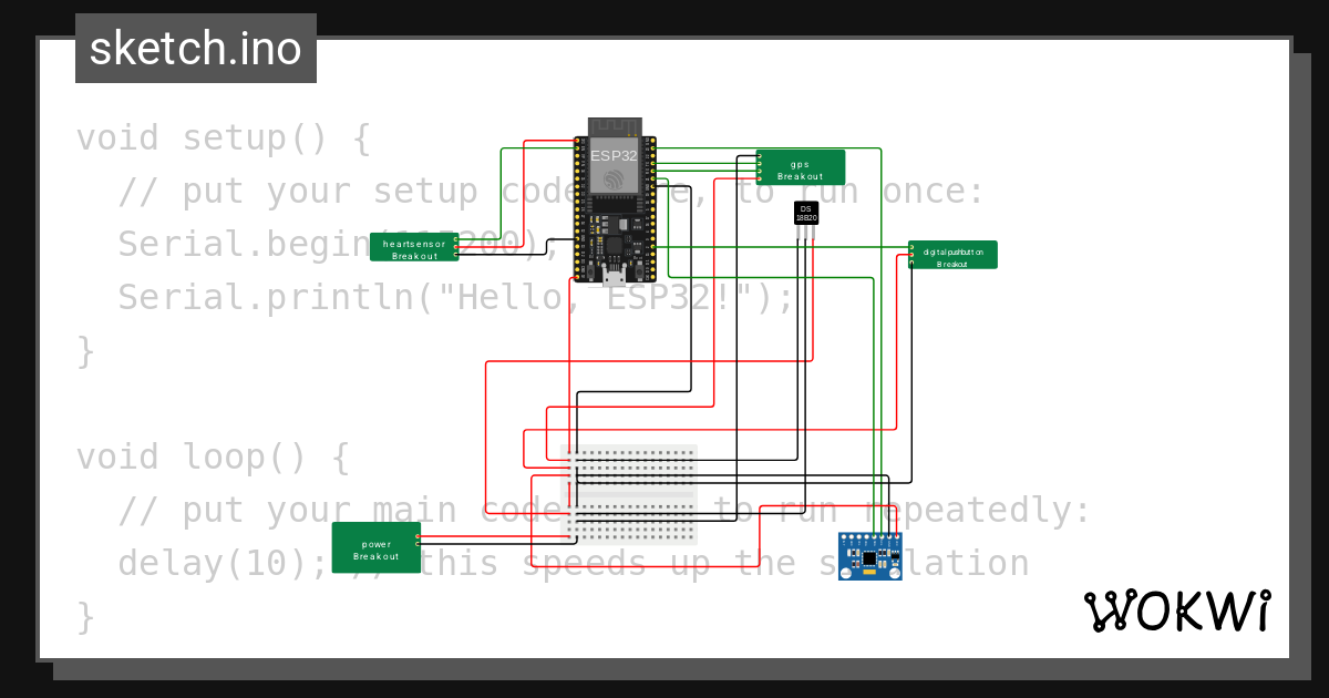 Electrical Design Wokwi Esp32 Stm32 Arduino Simulator