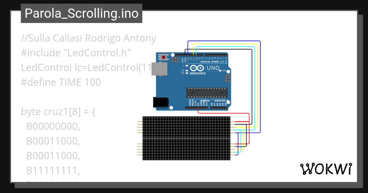 EJERCICIO N°3 - Wokwi ESP32, STM32, Arduino Simulator