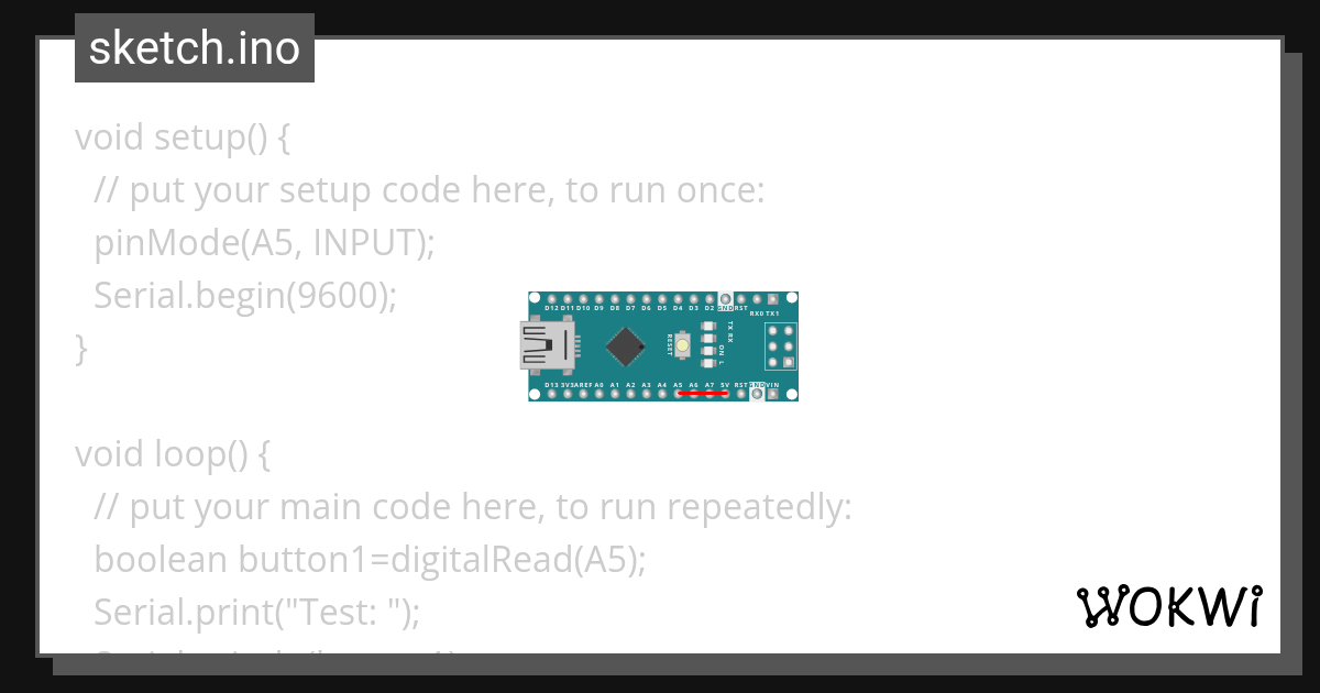 TEST - Wokwi ESP32, STM32, Arduino Simulator TEST - Wokwi ESP32, STM32, Arduino Simulator
